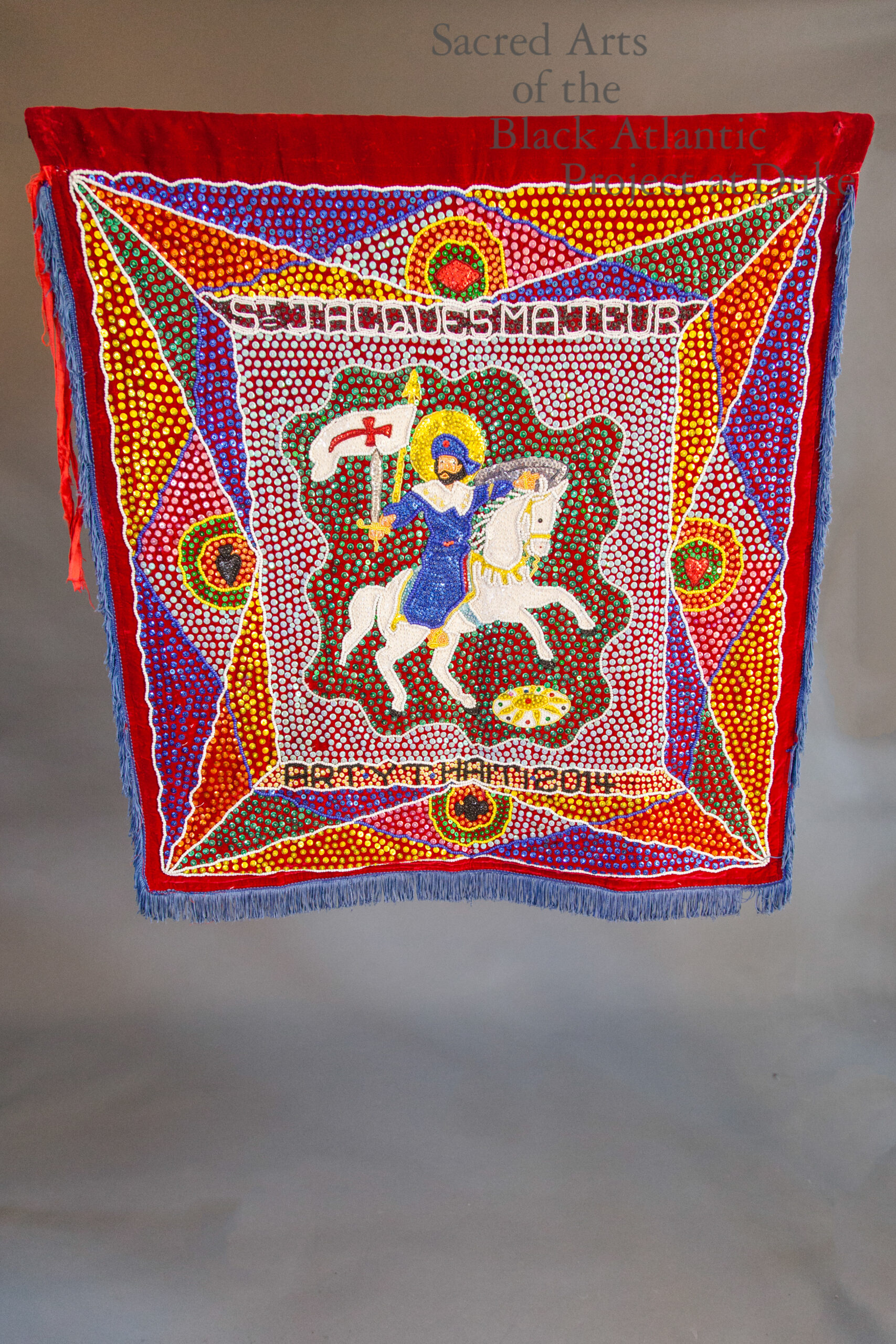 Vodou Flag for St. Jacques - The Sacred Arts of the Black Atlantic