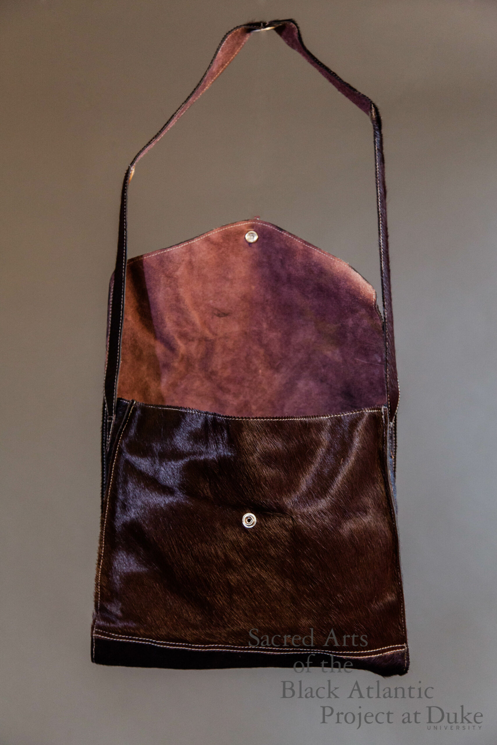 Goatskin Bag for Inihand of Elegguá - The Sacred Arts of the Black Atlantic
