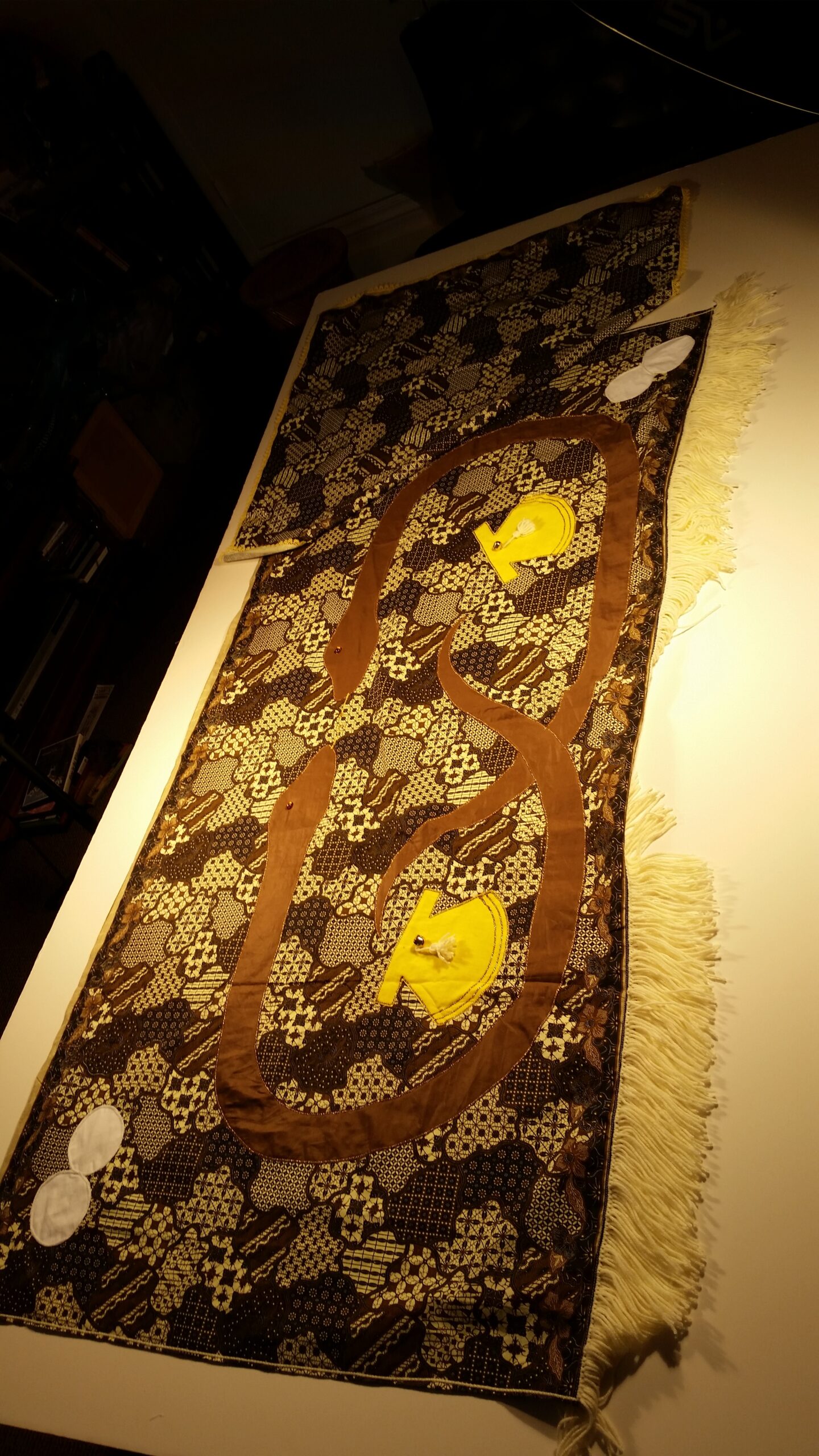 Pangi-Jampanesi/Wrap Cloth for Vodu (snake) Winti - The Sacred Arts of ...